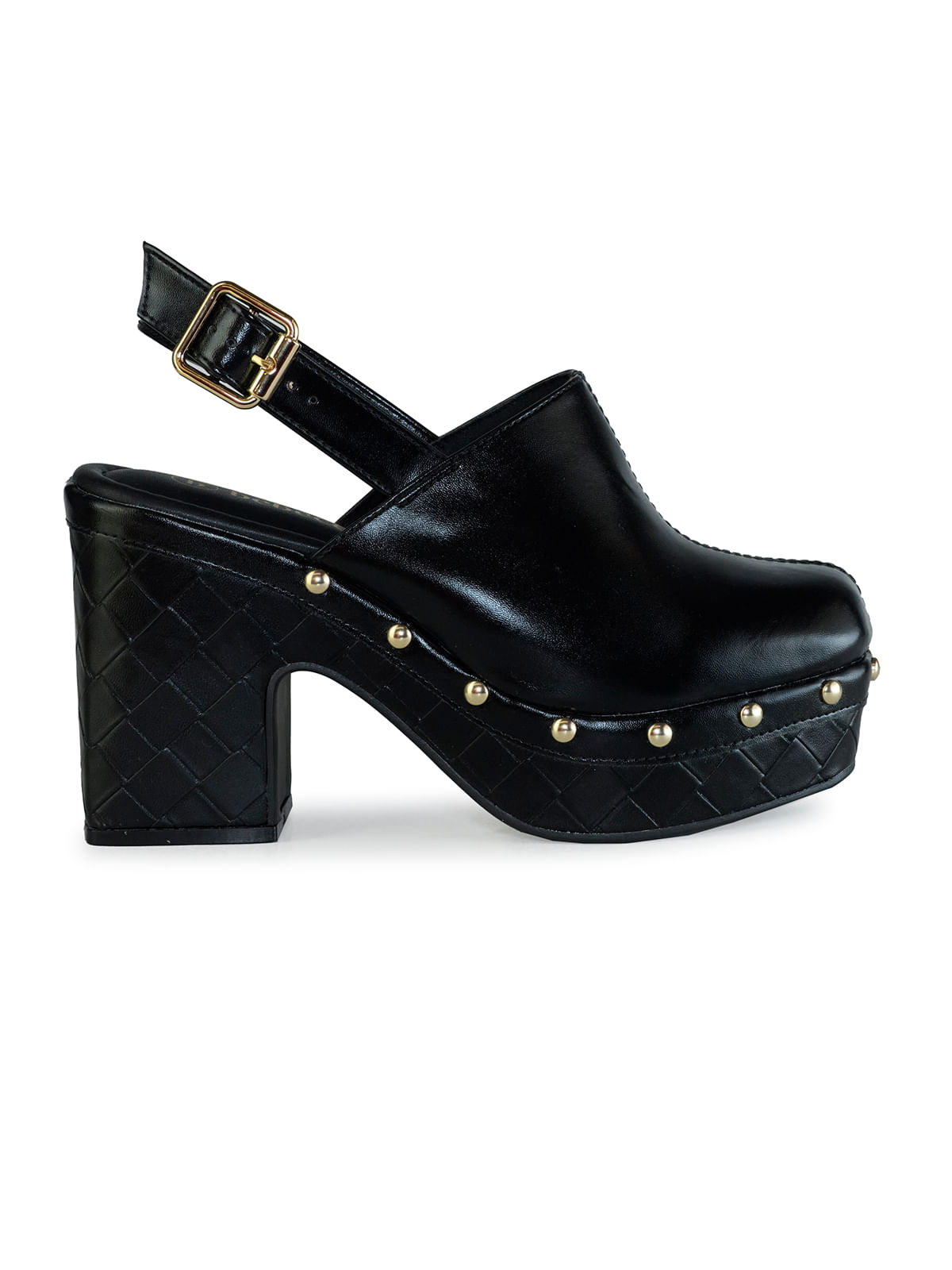 Clog Bebecê com Fivela e Detalhes em Metal - Bebecê Calçados |Calçados ...